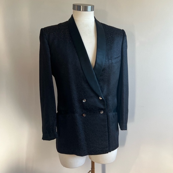 Suits & Blazers | 196s Doublebreasted Smoking Jacket From Jules ...